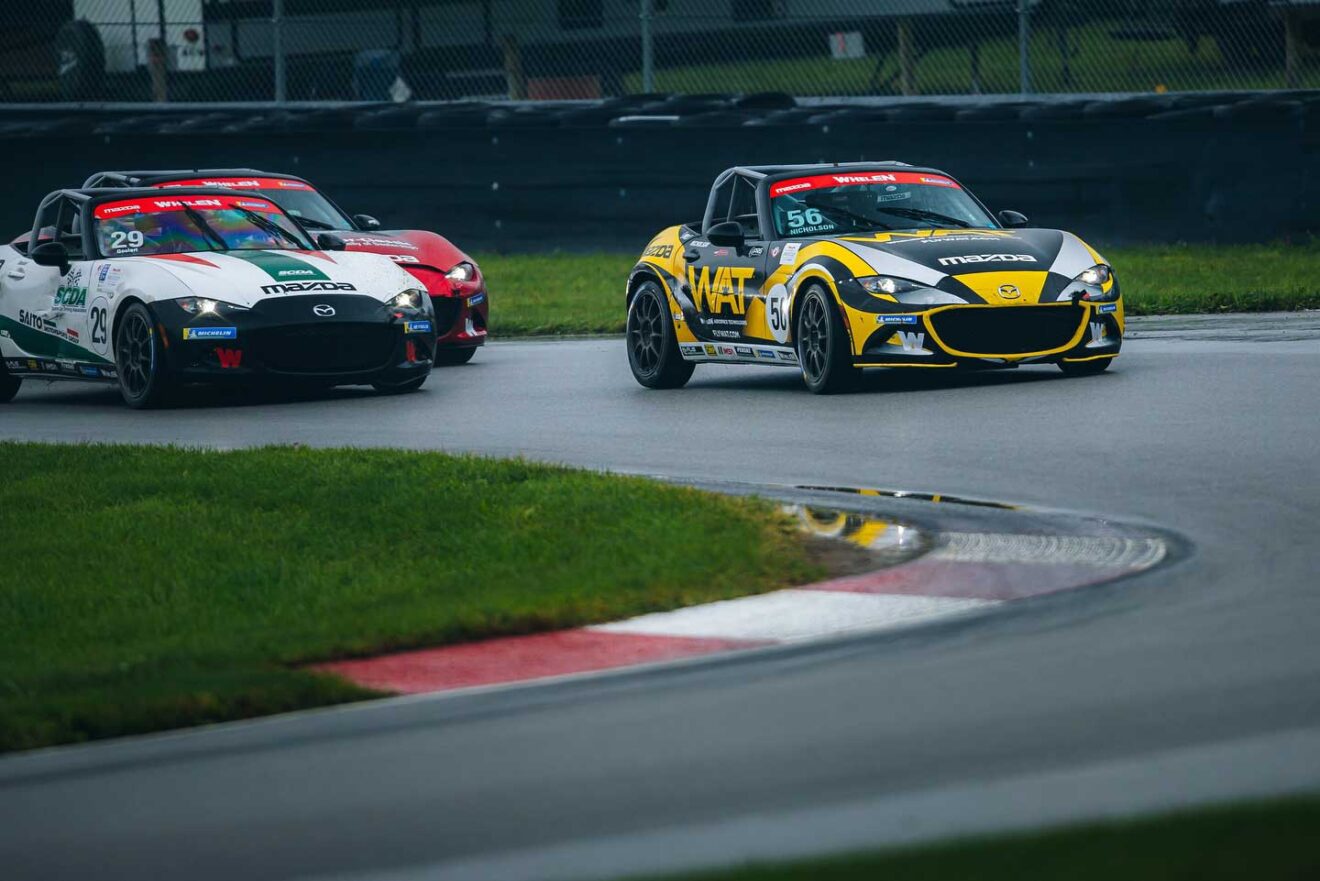 Nathan Nicholson Eyeing Mazda MX-5 Cup Championship Heading Into Final ...